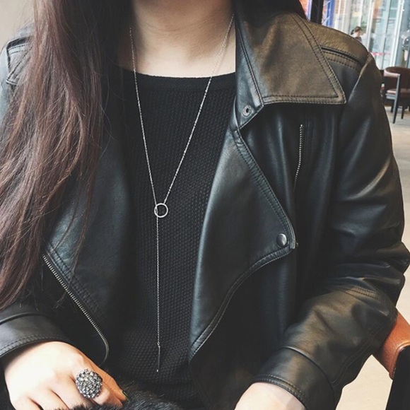gallery_of_gems | Jewelry | Lariat Bar Sterling Silver Minimalist ...
